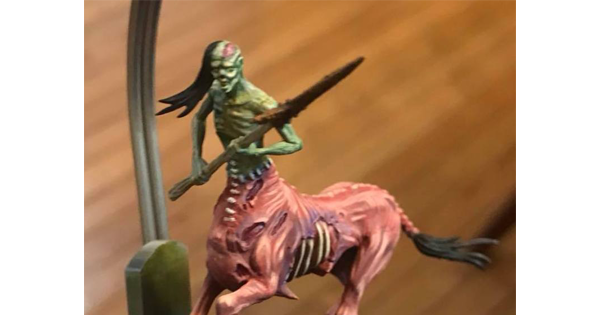 Paint Desk – Kentauroi #2 – Third Floor Wars – everything tabletop gaming